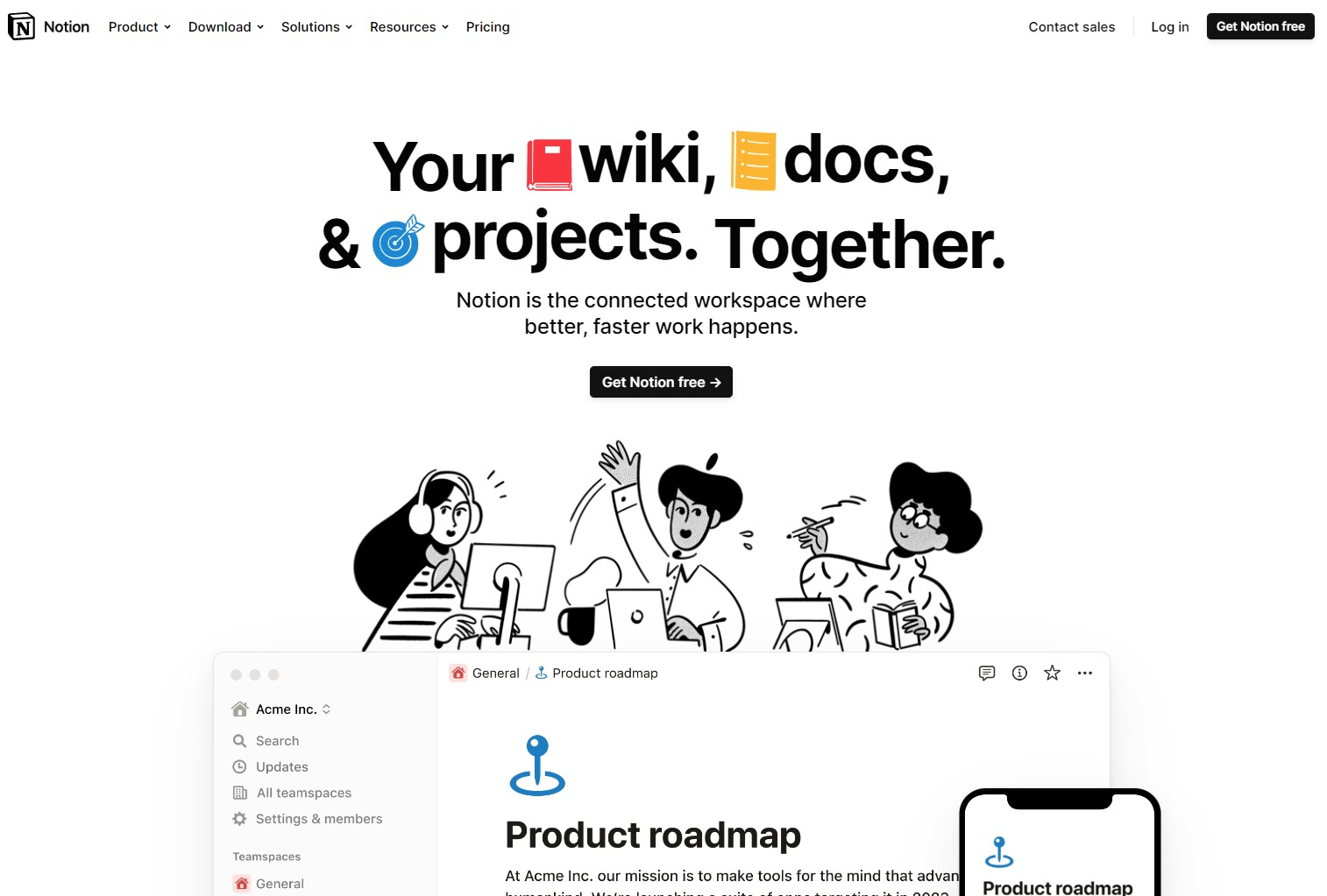 Notion - Your Wiki, Docs and Projects Together | ADHD UK